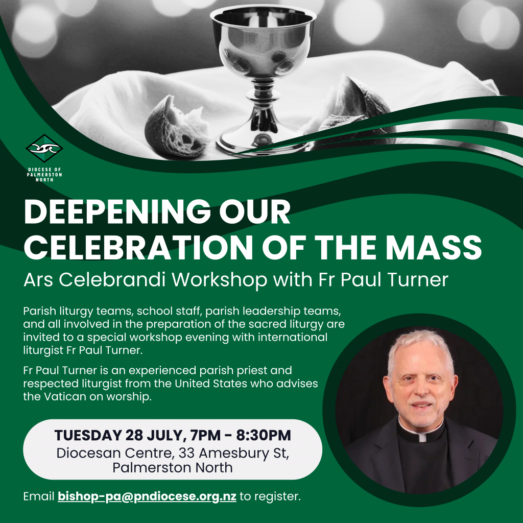 Ars Celebrandi Workshop with Fr Paul Turner | Diocese of Palmerston North